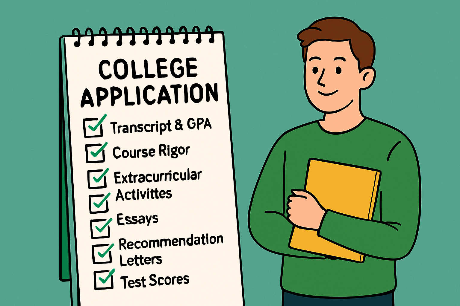 What Really Matters in a College Application? - Higher edification